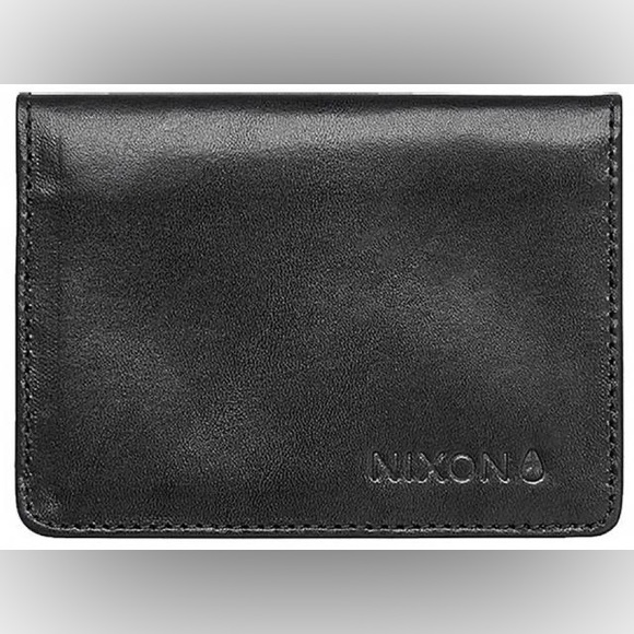 Nixon | Accessories | Nixon Stealth Slim Bifold Card Wallet Black ...